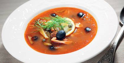 Soļanka! 12 receptes — Santa