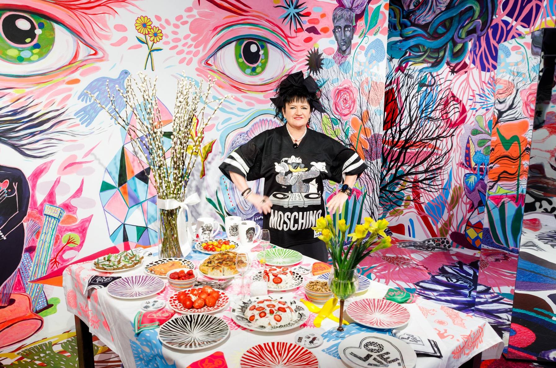 FOTO: Patmalniece svin Lieldienas itāļu gaumē. Paskat, kāds krāšņums ...