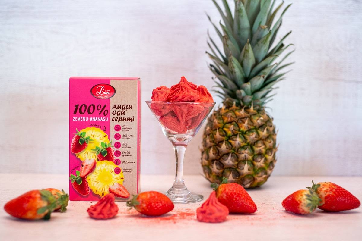 Latvijā radīti veselīgie produkti, kuru sastāvā ir 100% ogas un augļi — Santa